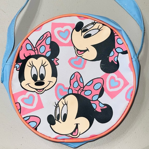 Avon | Accessories | Vintage Minnie Mouse Avon Round Purse Mini Tote ...